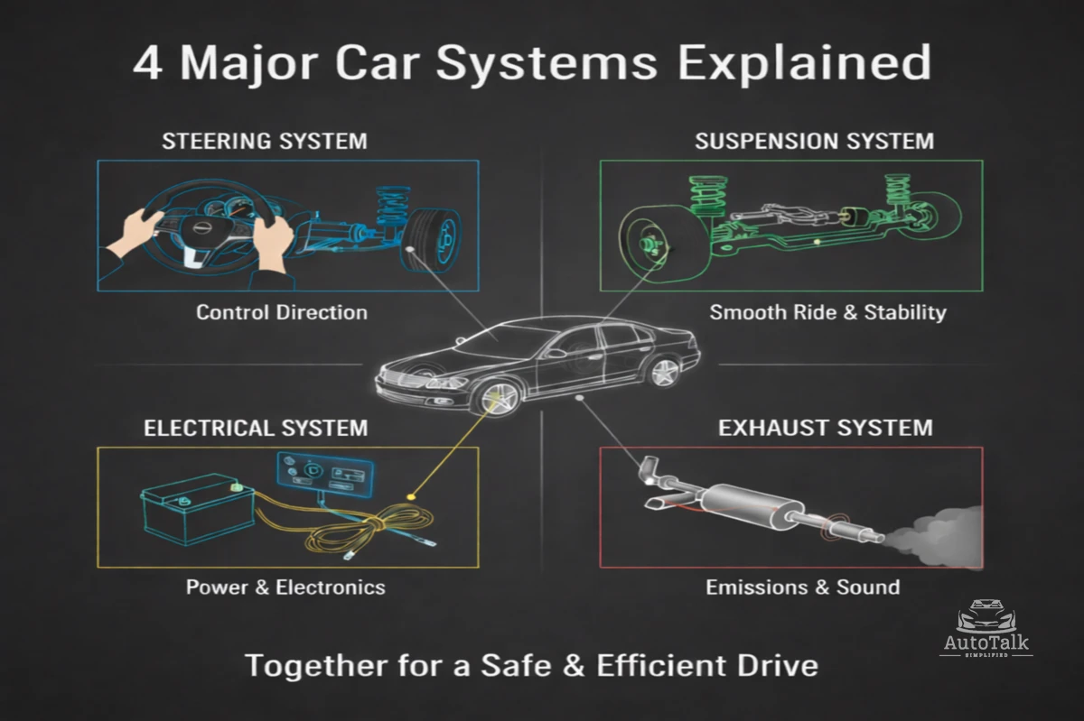 4 Major Car Systems Explained: How Cars Actually Work
